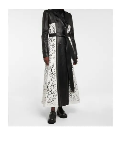 Gabriela Hearst Leather Trench Coat