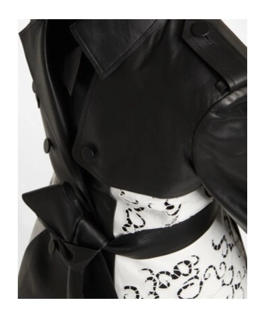 Gabriela Hearst Leather Trench Coat