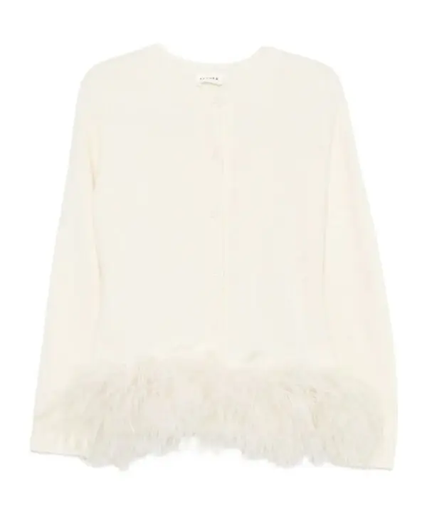 P.a.r.o.s.h Long-sleeved Knitted Cardigan