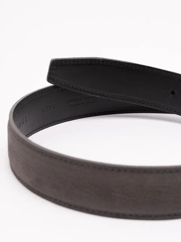 Orciani Logo Buckle Belt