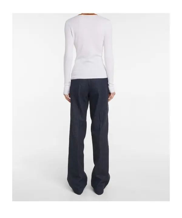 Gabriela Hearst Half-button Knit Sweater