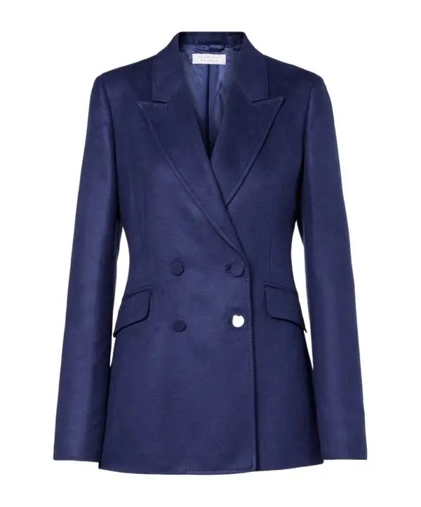 Gabriela Hearst Stephanie Silk Blazer - Blue