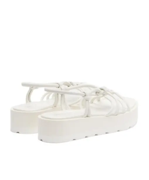 GIANVITO ROSSI Hebe Platform Leather Sandals
