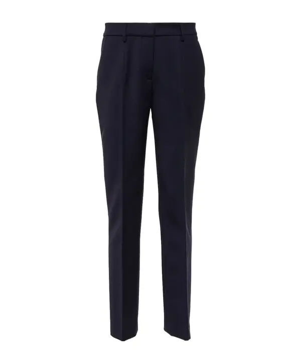 Gabriela Hearst Wool High-waisted Trousers