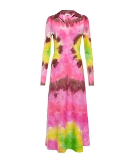 Gabriela Hearst Tie-dye Midi Dress