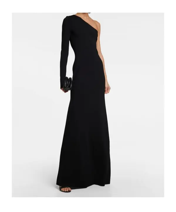 Victoria Beckham Knitted One-shoulder Dress