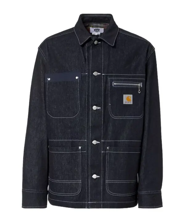 Junya Watanabe X Carhartt Long-sleeved Denim Jacket