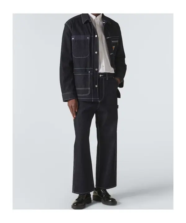 Junya Watanabe X Carhartt Long-sleeved Denim Jacket