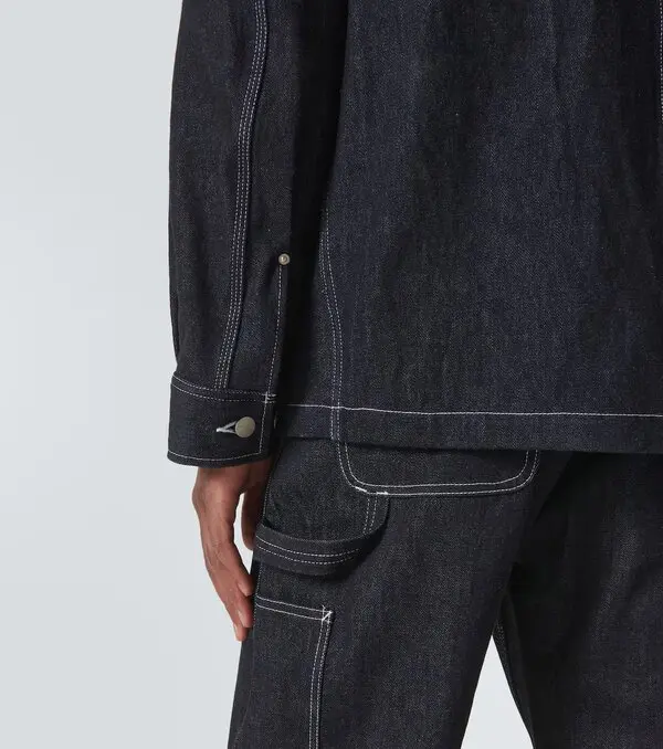 Junya Watanabe X Carhartt Long-sleeved Denim Jacket
