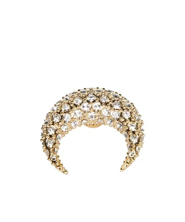 MARINE SERRE Rhinestone Decorated Single Earring