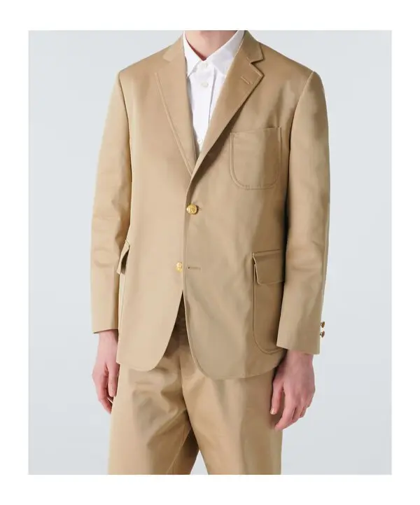Junya Watanabe X Brooks Brothers Single-breasted Blazer