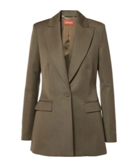 Altuzarra Beatty Virgin Wool Blazer - Green