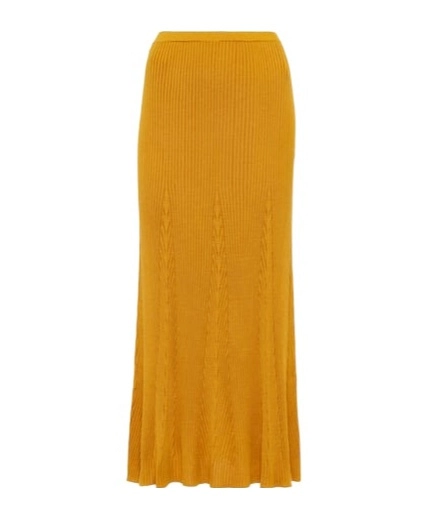 Gabriela Hearst Knitted Midi Skirt