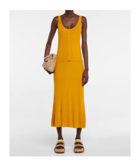 Gabriela Hearst Knitted Midi Skirt