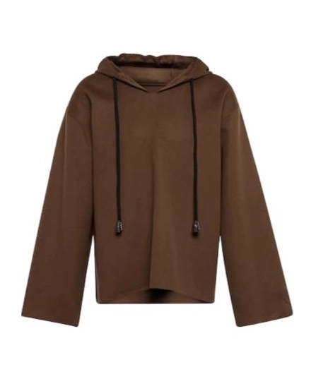 Nanushka Moshe Wool And Silk Hoodie