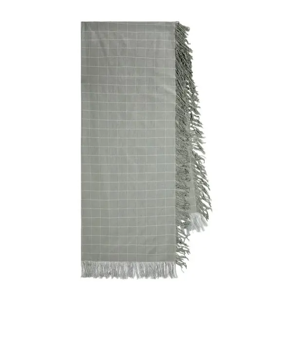 Undercover Plaid Scarf - Gray