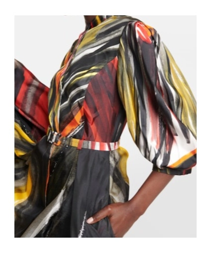 Gabriela Hearst Dexter Print Silk Maxi Dress