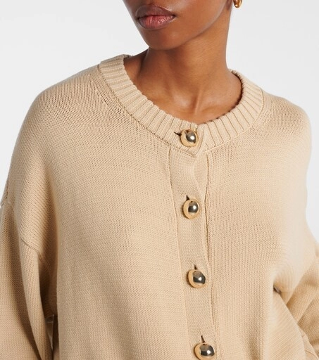Altuzarra Cotton And Silk-blend Cardigan