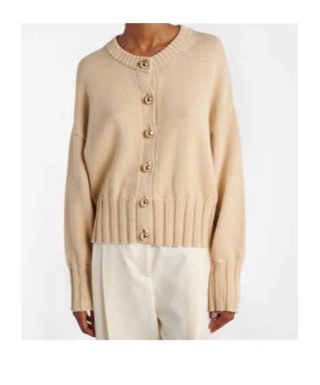 Altuzarra Cotton And Silk-blend Cardigan