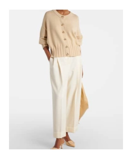Altuzarra Cotton And Silk-blend Cardigan