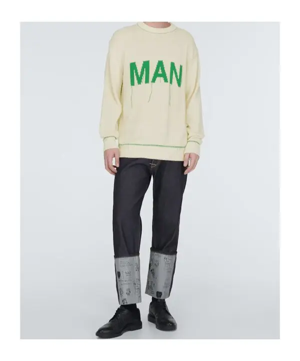 Junya Watanabe Crew Neck Long-sleeved Sweater