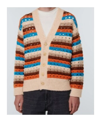 Alanui Dancing Light Crocheted Wool-blend Cardigan