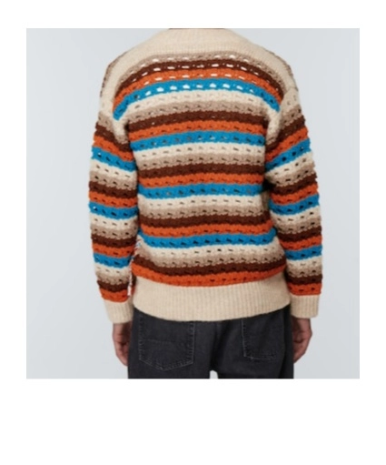 Alanui Dancing Light Crocheted Wool-blend Cardigan