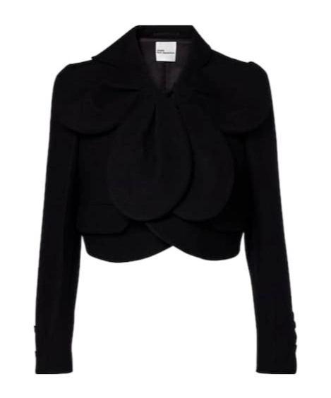 Comme Des Garçons Cropped Wool Jacket