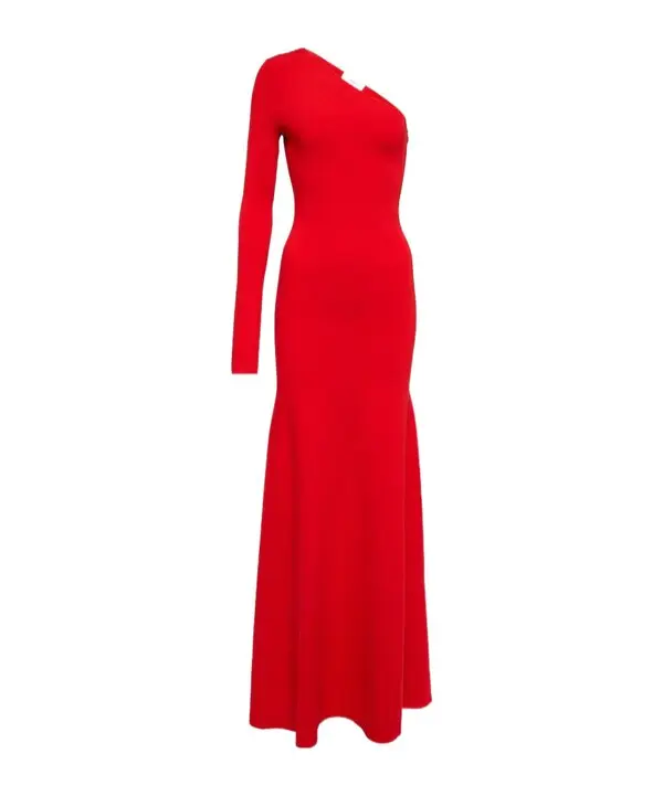 Victoria Beckham One-shoulder Long Dress