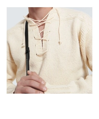 JIL SANDER Tie-front Knit Sweater