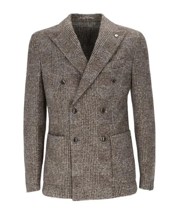 LUBIAM Double-breasted Suit Jacket