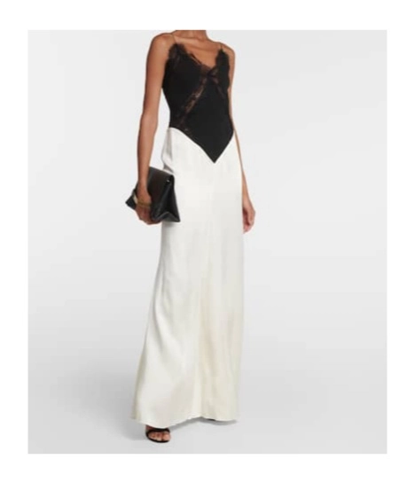 Victoria Beckham Lace-trimmed Dress
