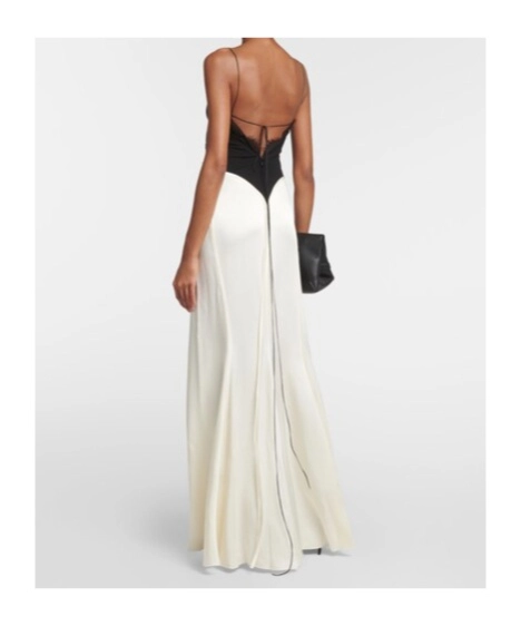 Victoria Beckham Lace-trimmed Dress