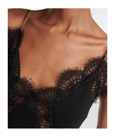 Victoria Beckham Lace-trimmed Dress