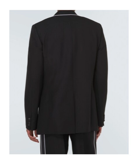 WALES BONNER Rise Double-breasted Wool Blazer