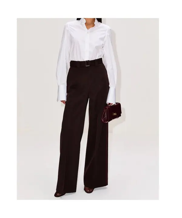 Wardrobe.NYC Classic Shirt With Pleats