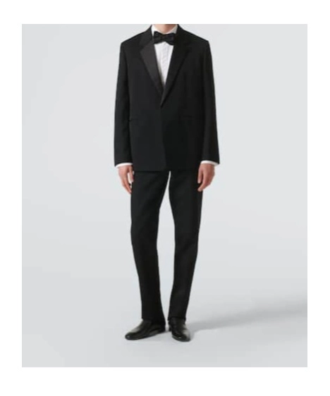 JIL SANDER Satin-trimmed Wool Blazer