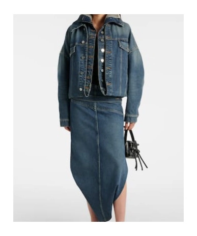 JEAN PAUL GAULTIER Button-down Denim Jacket