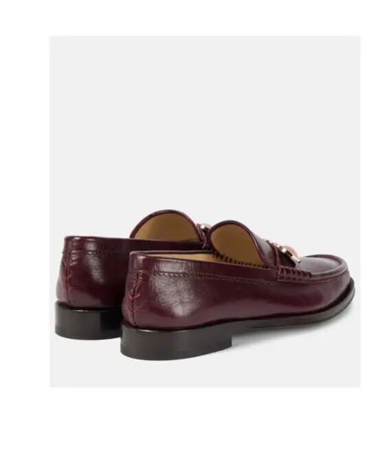 Gabriela Hearst Melchora Embellished Leather Loafers