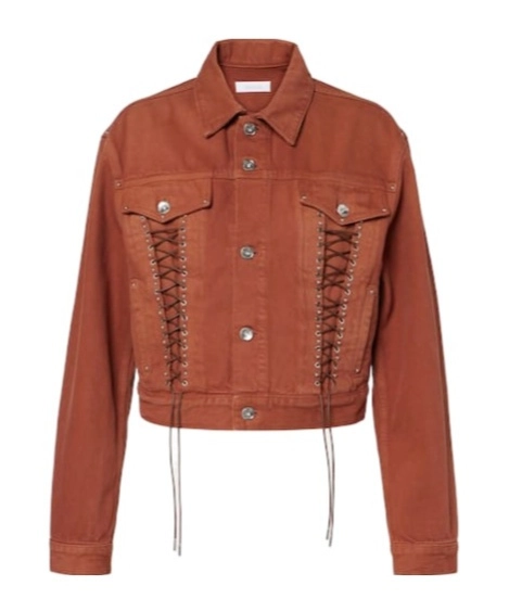 Rabanne Cropped Denim Jacket