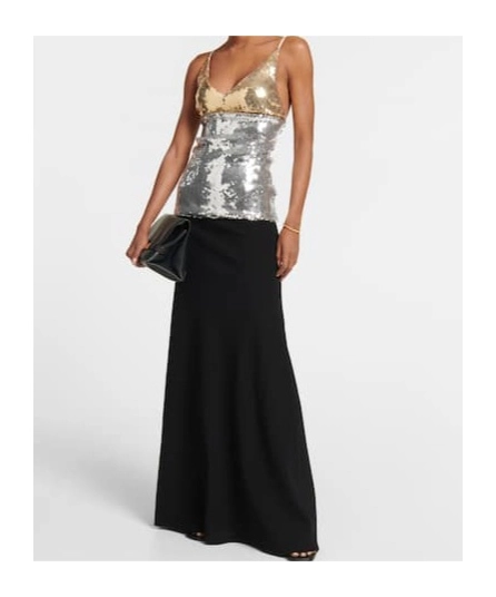 Victoria Beckham Sequined Top