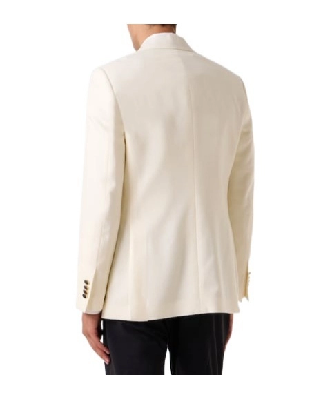 LARDINI Single-breasted Virgin Wool Blazer