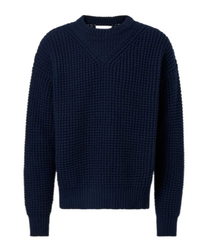 JIL SANDER Oversized Virgin Wool Sweater - Black