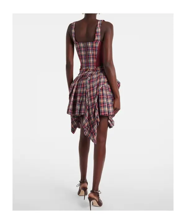 VIVIENNE WESTWOOD Puppy Tartan Corset