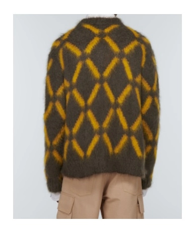 Marni Intarsia Mohair-blend Sweater