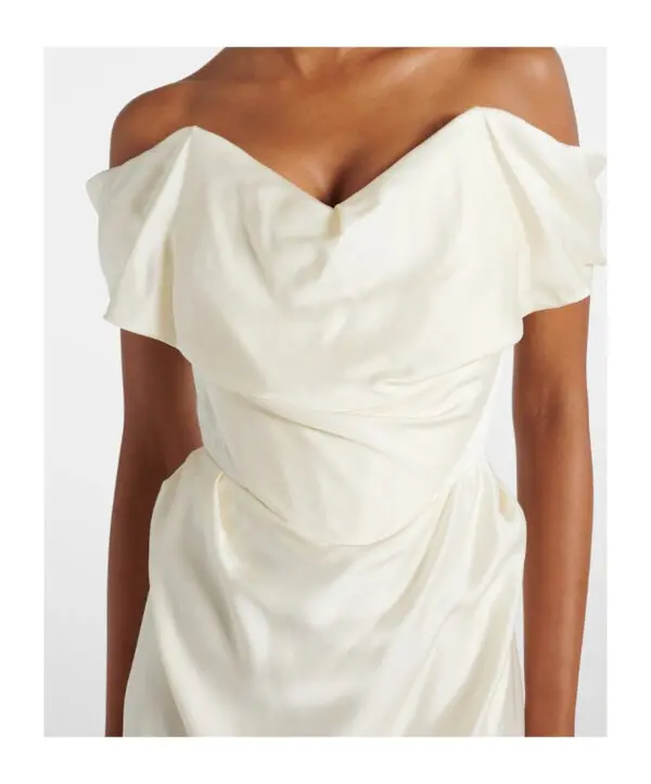 VIVIENNE WESTWOOD Off-the-shoulder Corset Dress