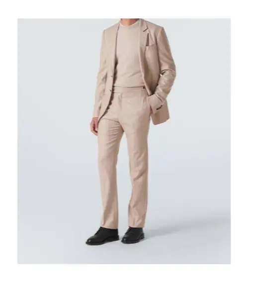 Gabriela Hearst Irving Wool And Cashmere Flannel Suit Jacket
