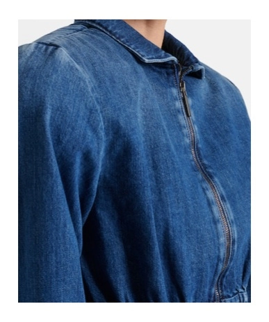 NENSI DOJAKA Gathered Denim Jacket