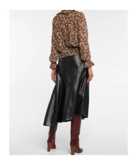 Victoria Beckham Floral Silk Blouse