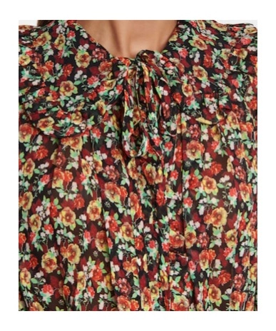 Victoria Beckham Floral Silk Blouse